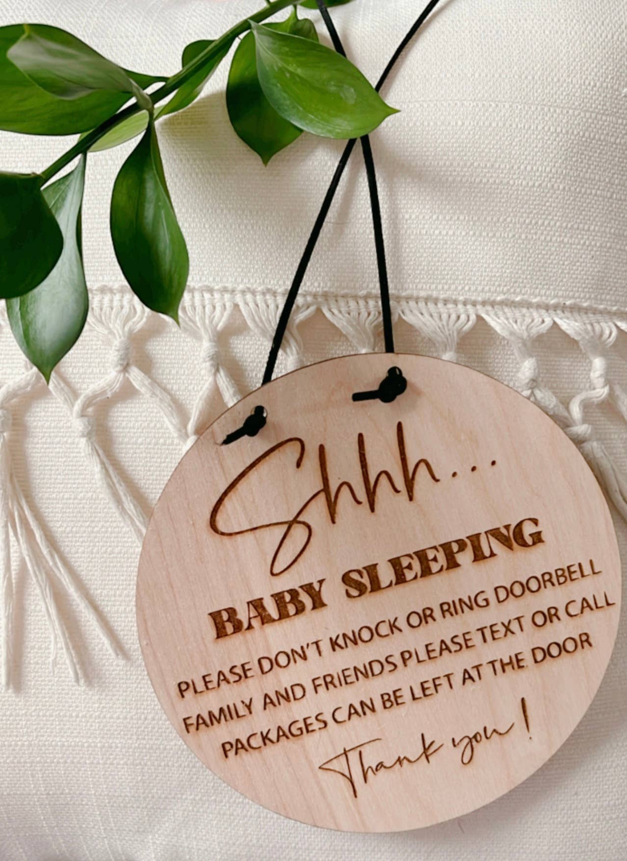 Shh. sleeping baby Sign – Picture Perfect Baby, LLC